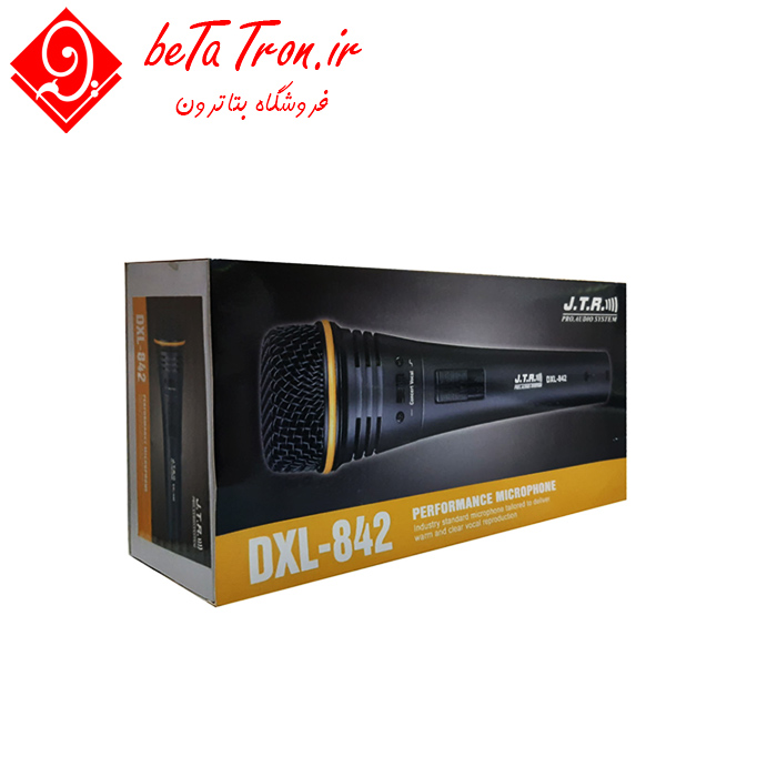 قیمت خرید میکروفن با سیم جی تی آر 842 | JTR DXL-842 - فروشگاه بتاترون