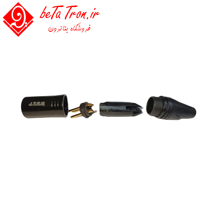 قیمت فیش کانکتور نری کنون XLR جی تی آر JTR JM_106_BG - فروشگاه بتاترون